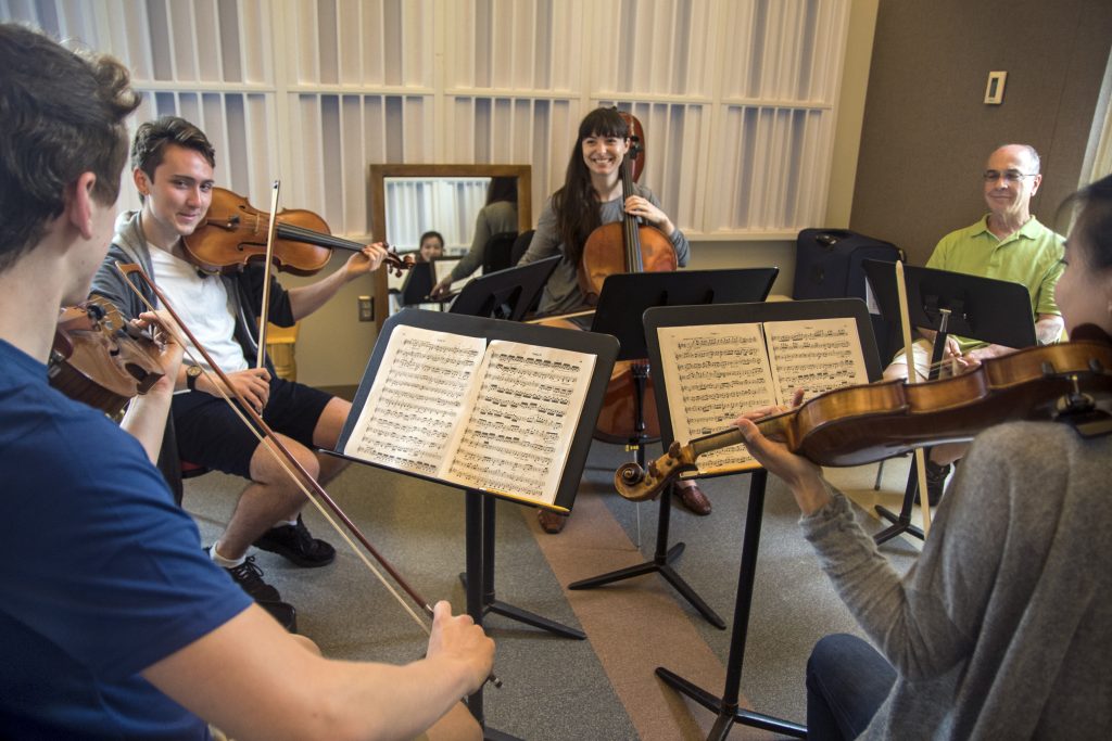 School of Music students will play in chamber recitals throughout the ...