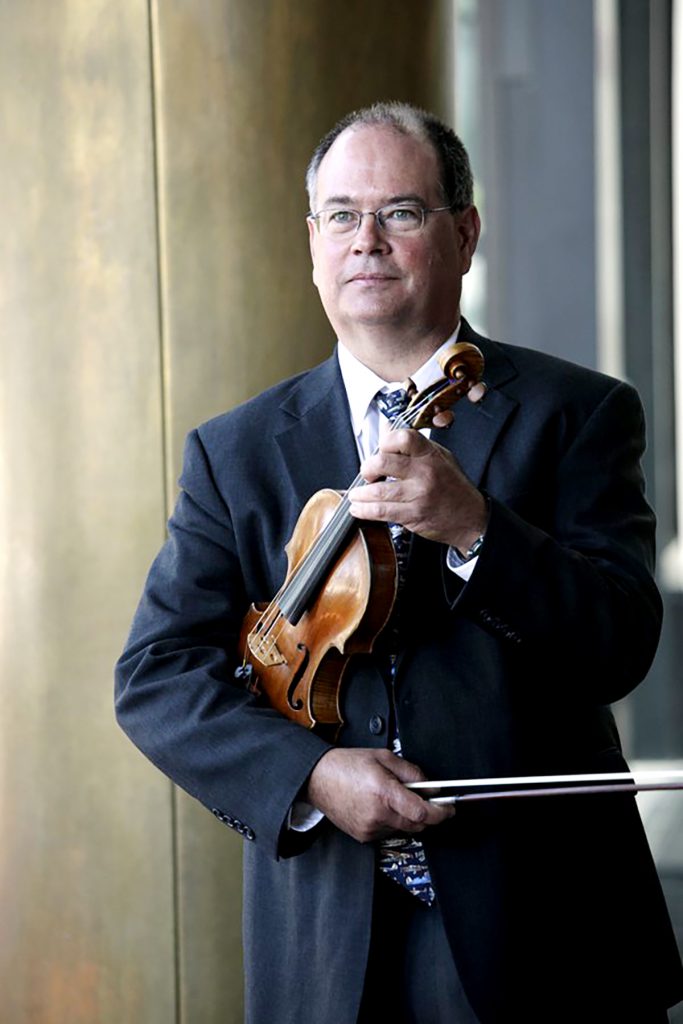 Chautauqua Symphony Orchestra Concertmaster Brian Reagin will take on ...