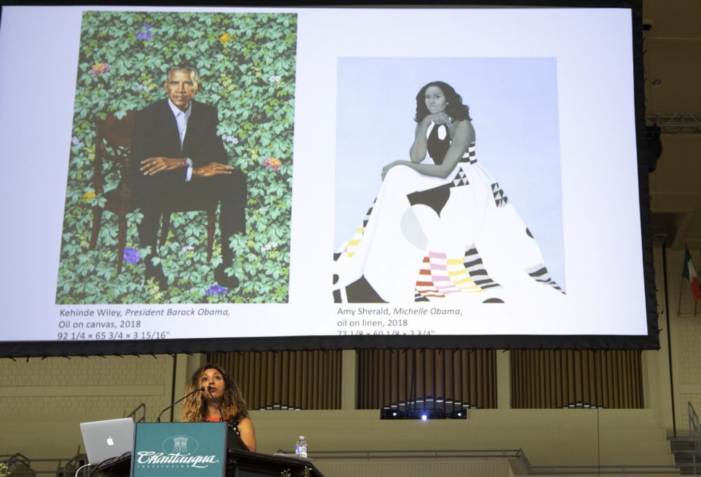 Caragol frames ‘American Identity’ through portraits - The Chautauquan ...