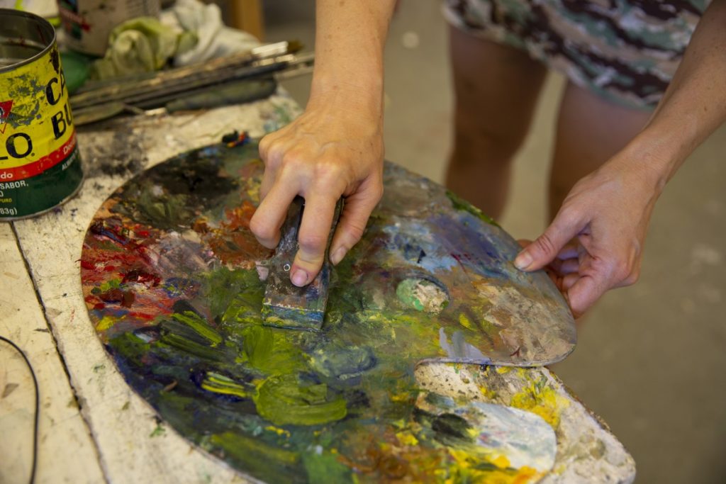 Painter Baker returns to School of Art after architecture career - The ...