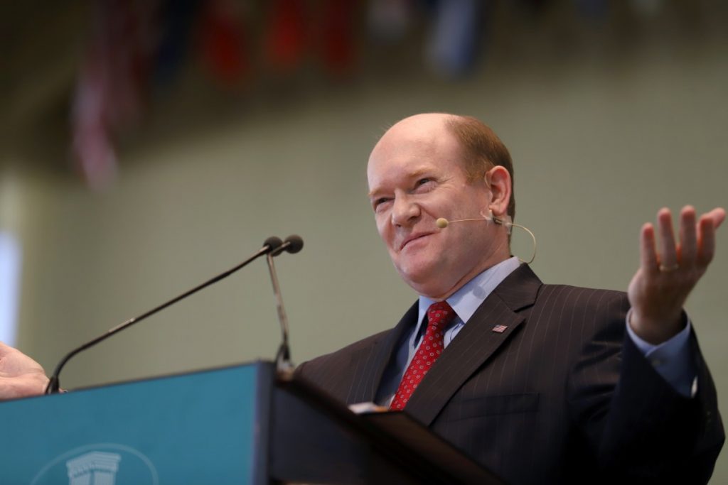 U.S. Sen. Chris Coons opens Week Four with a comprehensive look at U.S ...