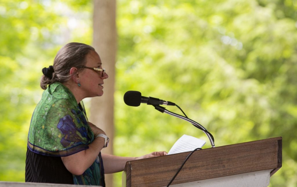 First Interfaith Lecture: Laurie Patton Takes a Deep Look at the ...