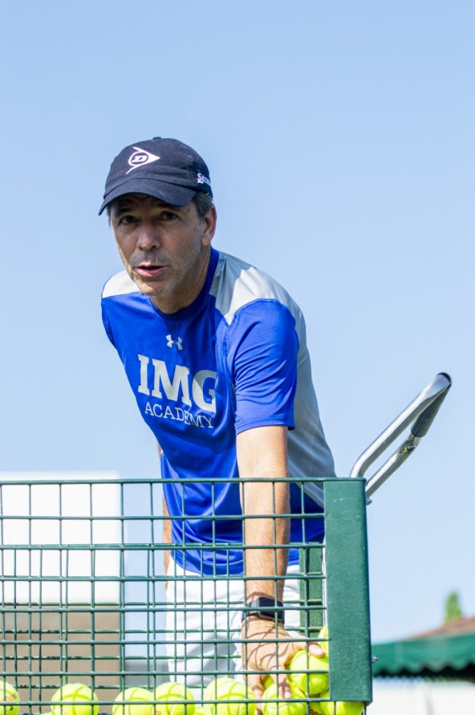 Retired Professional Jimmy Arias Holds Tennis Clinic - The Chautauquan ...