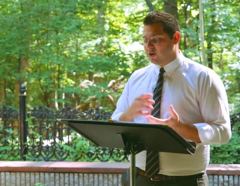 Rabbi Nate DeGroot links sacred to the science, covers climate issues ...