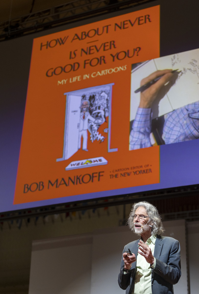 Former ‘New Yorker’ cartoon editor Bob Mankoff draws on career to talk ...