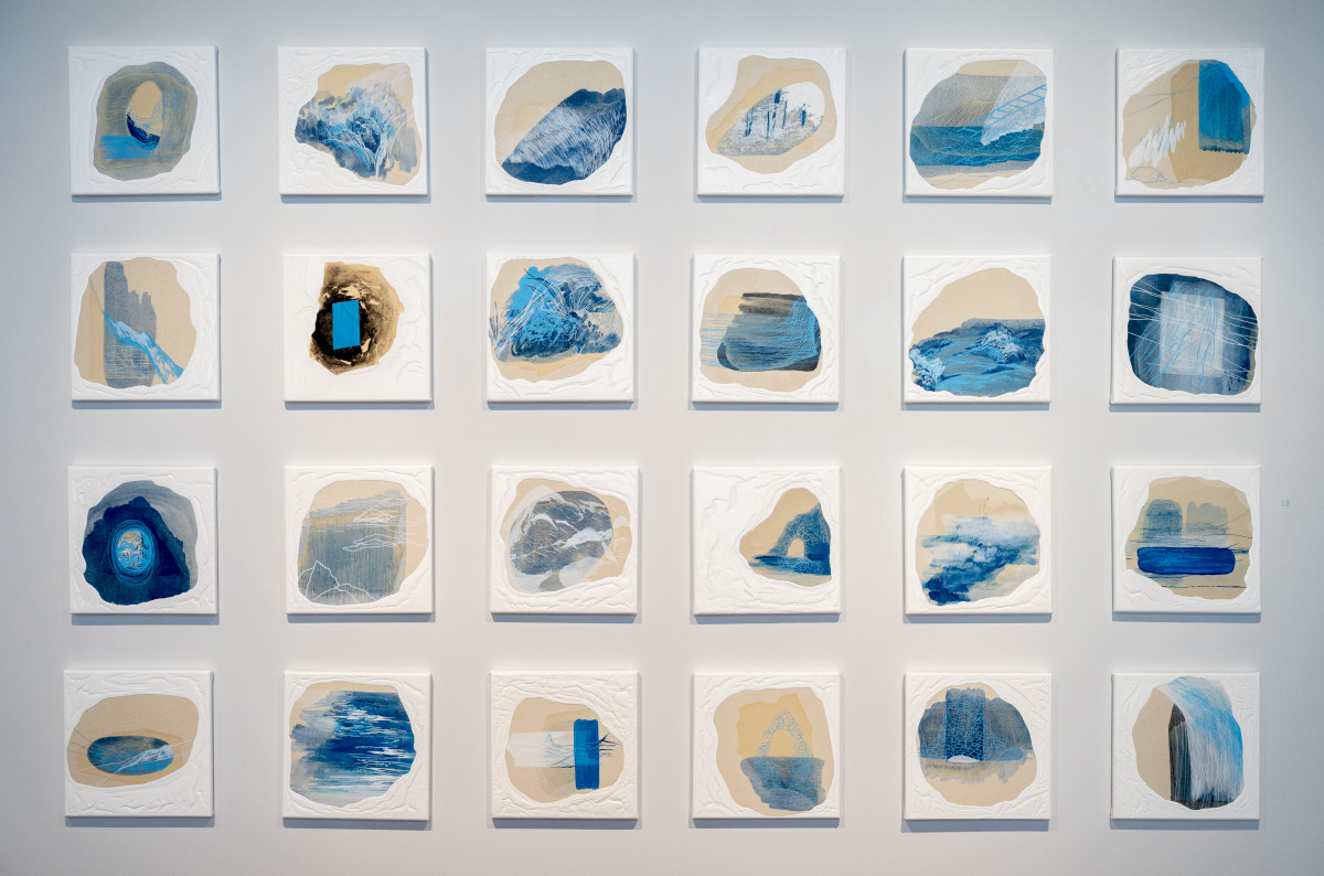 ‘Pour, Spill, Drip, Stain’ highlights surface, fluidity - The ...
