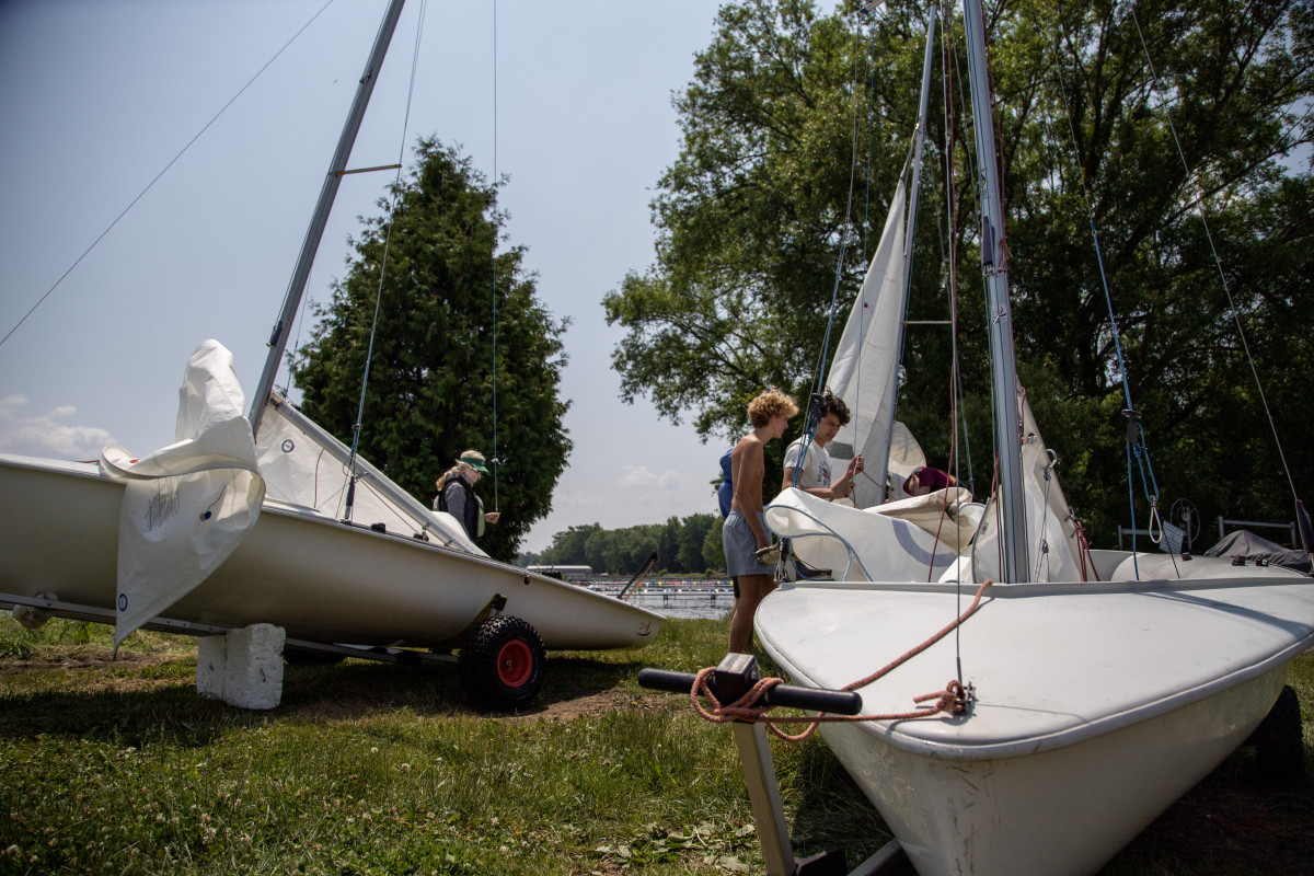 Training with Olympian Jolly, sailing employees earn Level 2 ...