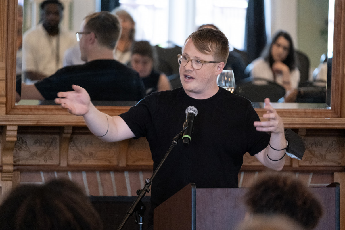 In keynote, Osmundson challenges heteronormativity through writing ...