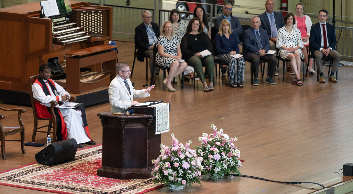 ‘History Need Not Repeat Itself’: President Hill opens assembly with ...