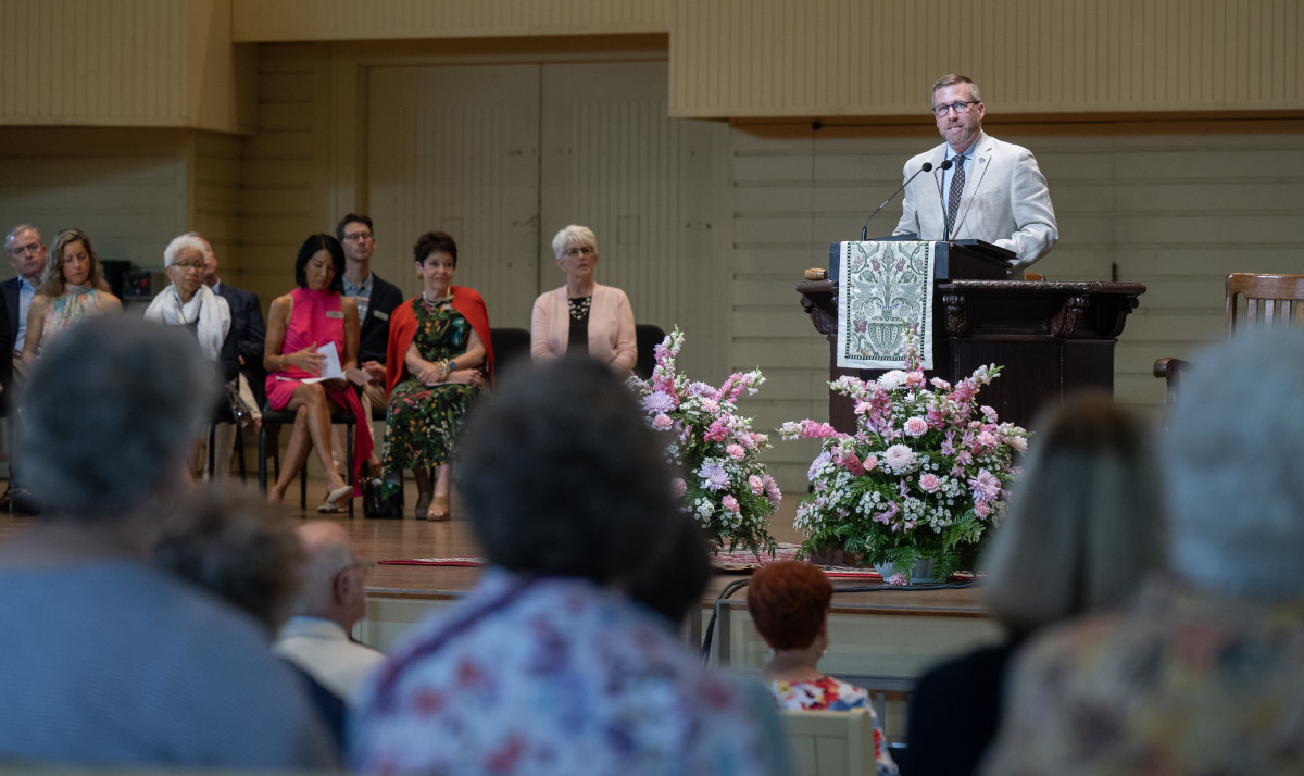 ‘History Need Not Repeat Itself’: President Hill opens assembly with ...