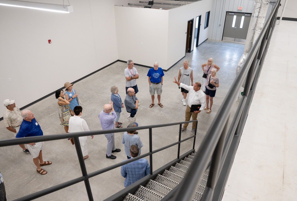 New maintenance building opens after 13 years of planning, design - The ...