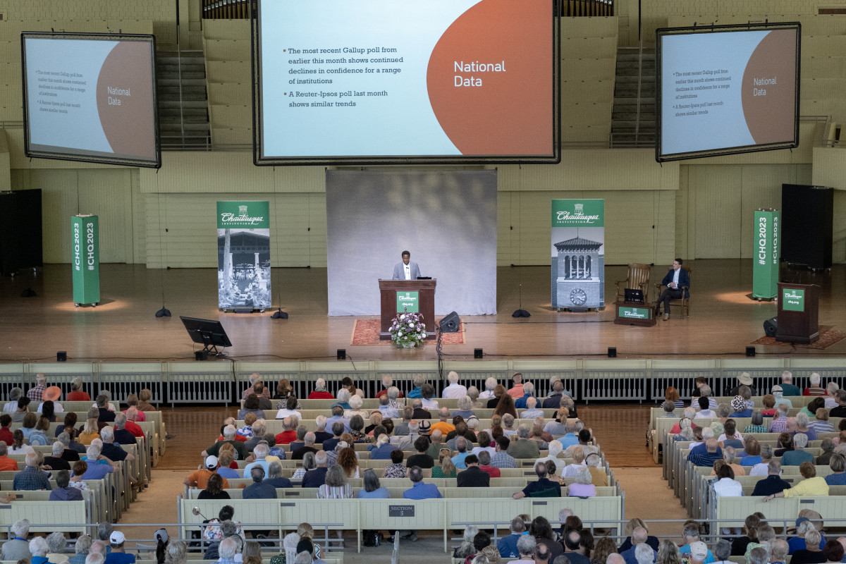 Warren, in examining institutional trust, calls for embrace of common ...