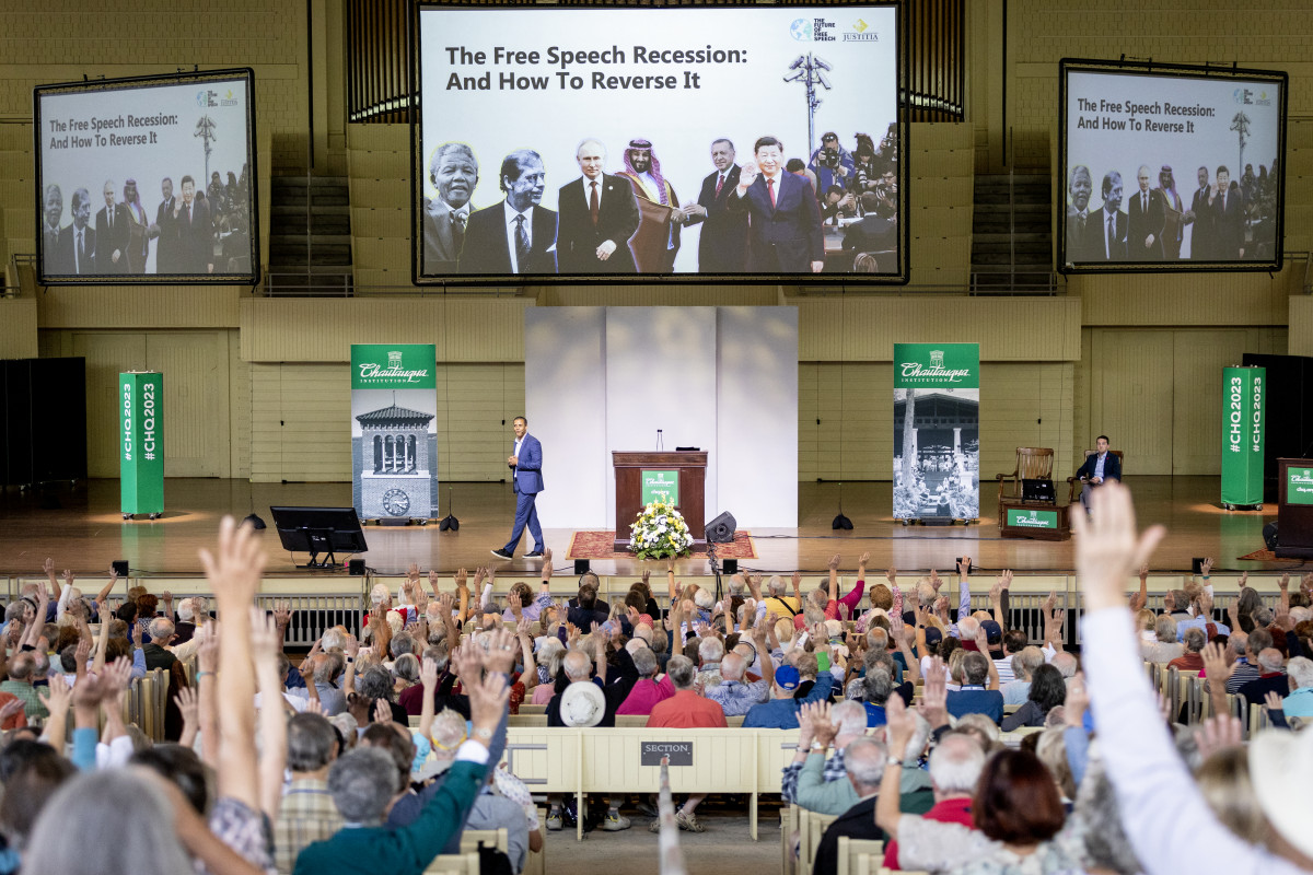 Opening week, Mchangama declares free speech recession - The ...