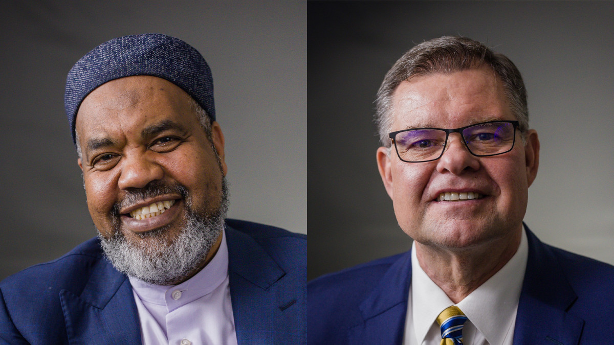 Bridge-building faith leaders Mohamed Magid, Bob Roberts to open week’s ...
