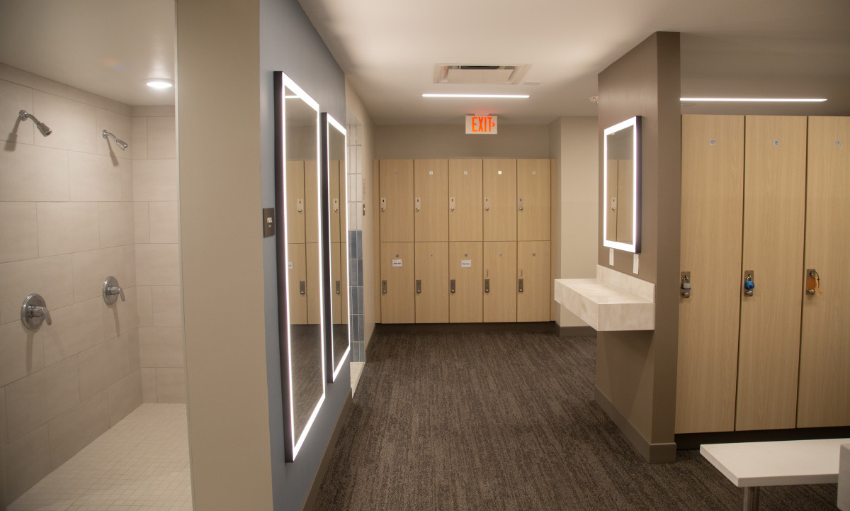 Turner Community Center locker rooms renovated over off-season - The ...