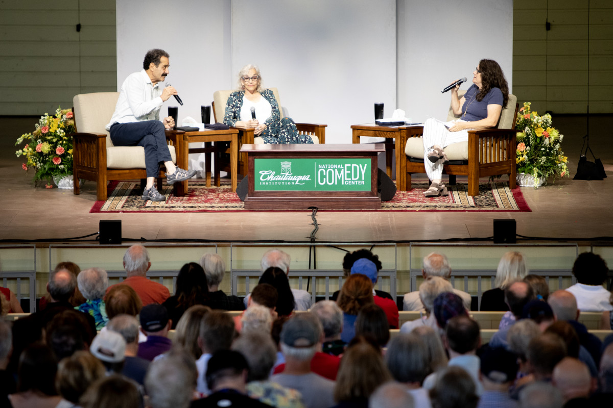 Brooke Adams, Tony Shalhoub discuss comedy, process, impact in ...