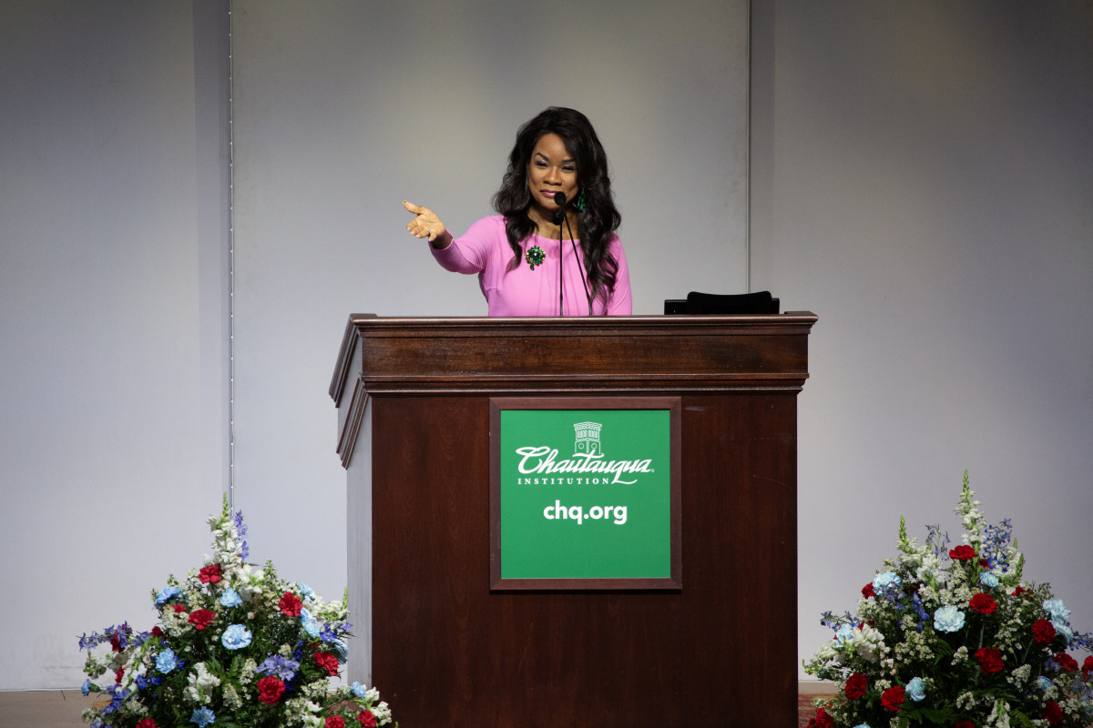 Denyce Graves-Montgomery speaks on power of music, rehearsing for ...